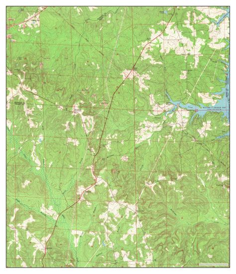 Usa Timeless Maps Fort Gaines Nw Editorial Stock Photo - Stock Image ...