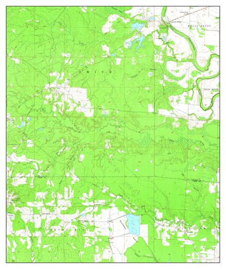 Usa Timeless Maps Tyro Arkansas Map Editorial Stock Photo - Stock Image ...