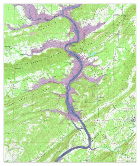 Usa Timeless Maps Ohatchee Alabama Map Editorial Stock Photo - Stock ...