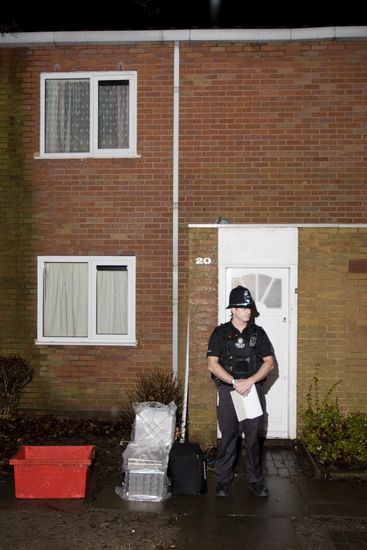 Police Outside House Where Keanu Williams Editorial Stock Photo - Stock ...