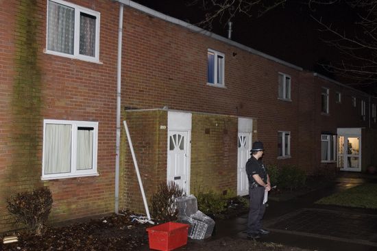 Police Outside House Where Keanu Williams Editorial Stock Photo - Stock ...
