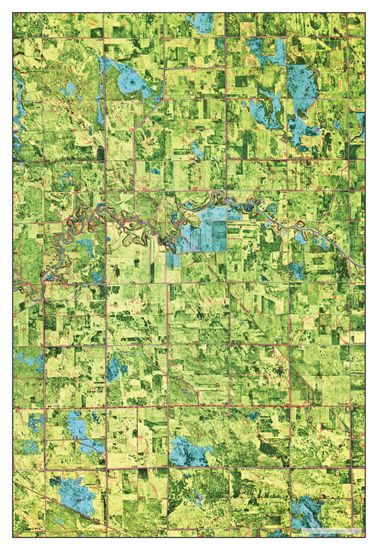 Usa Timeless Maps Oklee Nw Minnesota Editorial Stock Photo - Stock ...