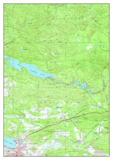 Usa Timeless Maps Negaunee Michigan Map Editorial Stock Photo - Stock ...