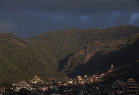 Buddhist Monastery Situated Pharping Village Some Editorial Stock Photo ...