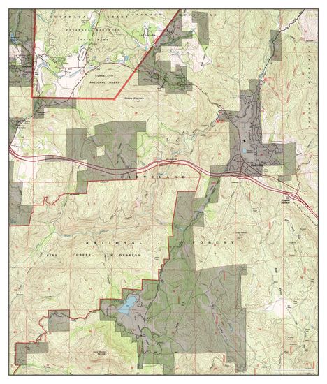 Usa Timeless Maps Descanso California Map Editorial Stock Photo - Stock ...