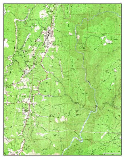 Usa Timeless Maps Colfax California Map Editorial Stock Photo - Stock ...
