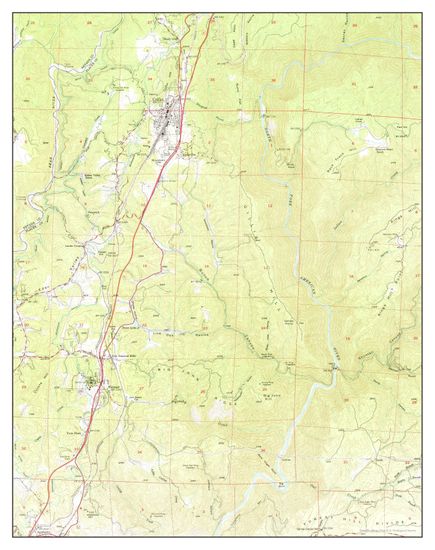 Usa Timeless Maps Colfax California Map Editorial Stock Photo - Stock ...