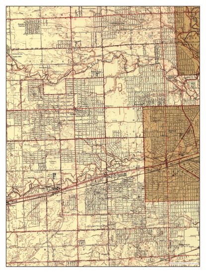 Usa Timeless Maps Inkster Michigan Map Editorial Stock Photo - Stock ...