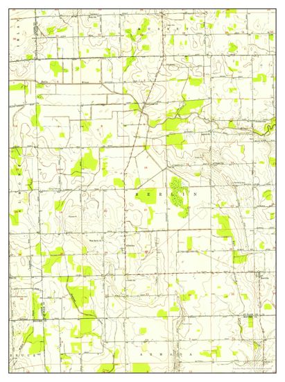 Usa Timeless Maps Allenton Michigan Map Editorial Stock Photo - Stock ...