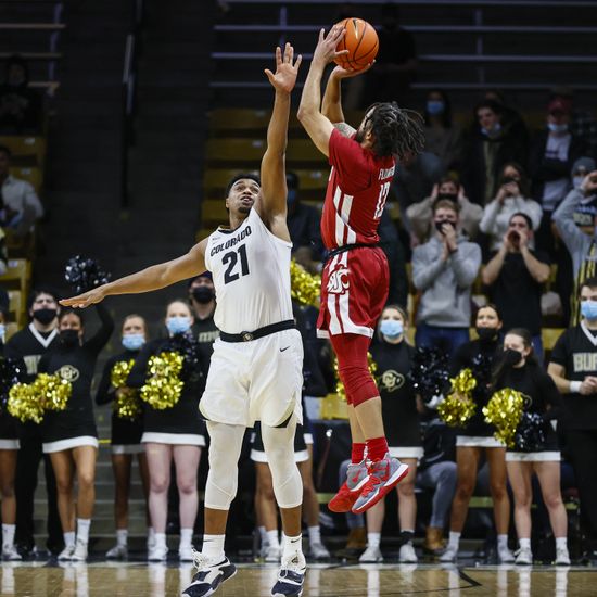 Colorado Buffaloes Forward Evan Battey 21 Editorial Stock Photo - Stock ...