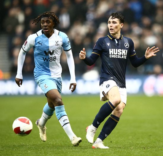 Dan Mcnamara Millwall Eberechi Eze Crystal Editorial Stock Photo ...