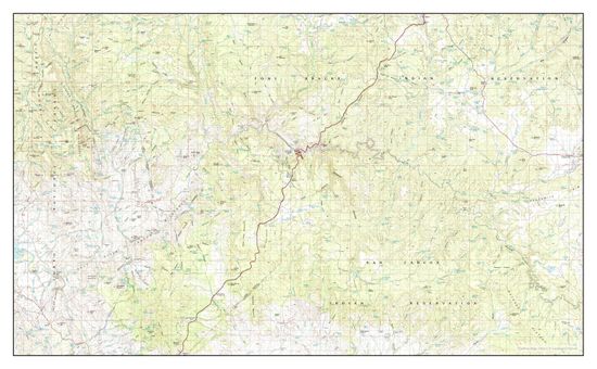 Usa Timeless Maps Seneca Arizona Map Editorial Stock Photo - Stock ...