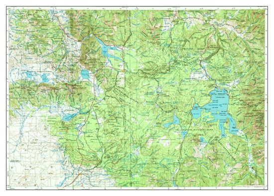 Usa Timeless Maps Ashton Idaho Map Editorial Stock Photo - Stock Image ...