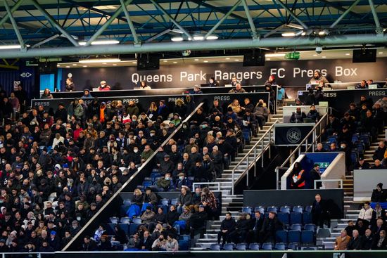View Qpr Press Box Above Qpr Editorial Stock Photo - Stock Image ...