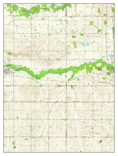 Usa Timeless Maps New Hartford Iowa Editorial Stock Photo - Stock Image ...