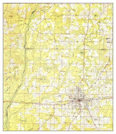 Usa Timeless Maps Chipley Florida Map Editorial Stock Photo - Stock ...