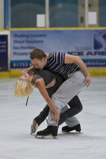 Kerry Katona Dancing Partner Dan Whiston Editorial Stock Photo - Stock ...