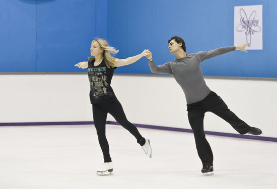 Chloe Madeley Dancing Partner Michael Zenezini Editorial Stock Photo ...