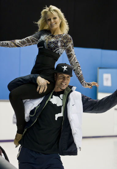 Vanilla Ice Dancing Partner Katie Stainsby Editorial Stock Photo ...
