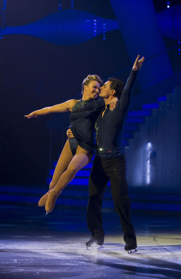 Chloe Madeley Dancing Partner Michael Zenezini Editorial Stock Photo ...