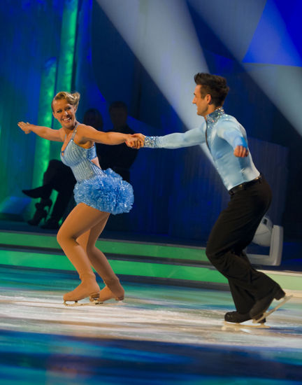 Laura Hamilton Dancing Partner Colin Ratushniak Editorial Stock Photo ...