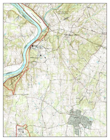 Usa Timeless Maps Poolesville Maryland Map Editorial Stock Photo ...
