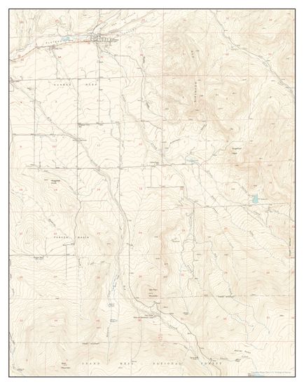 Usa Timeless Maps Collbran Colorado Map Editorial Stock Photo - Stock ...