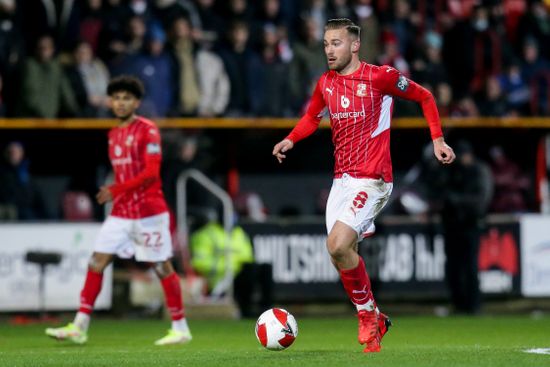 Jordan Lyden Swindon Town Editorial Stock Photo - Stock Image ...