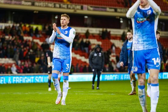 Barrow Defender Patrick Brough 3 Gestures Editorial Stock Photo - Stock ...