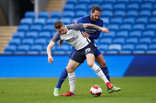 Emil Riis Jakobsen Preston North End Editorial Stock Photo - Stock ...