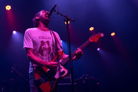 Gareth Liddiard Tropical F Storm Playing Editorial Stock Photo - Stock ...