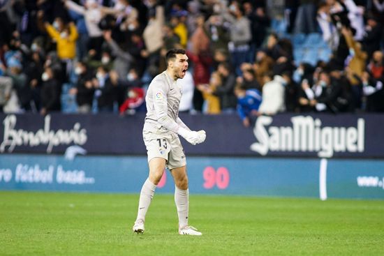 Dani Martin Malaga Cf Seen Celebrating Editorial Stock Photo - Stock ...