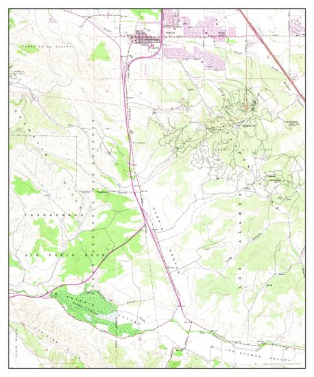Usa Timeless Maps Orcutt California Map Editorial Stock Photo - Stock ...