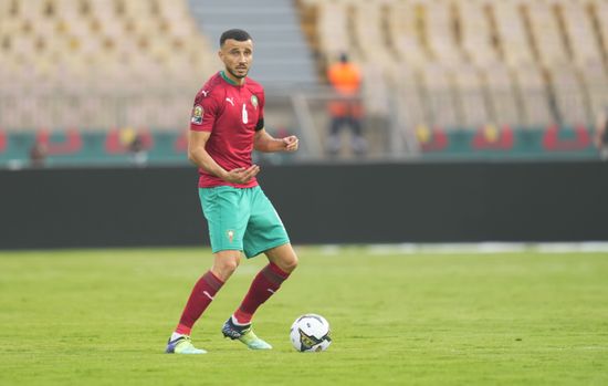 Romain Captain Morocco During Ghana Against Editorial Stock Photo ...