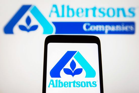 This Photo Illustration Albertsons Companies Inc Editorial Stock Photo ...