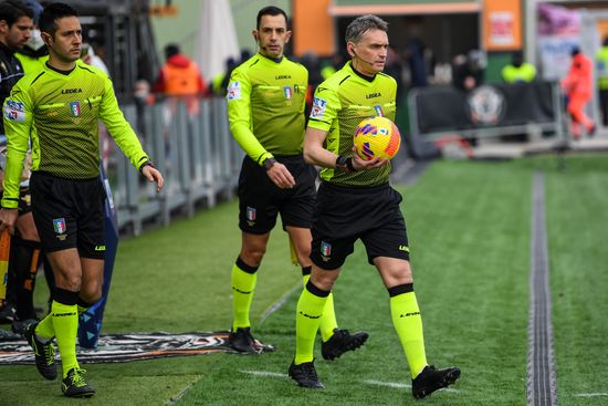 Referee Match Massimo Irrati Editorial Stock Photo - Stock Image ...