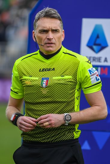 Referee Match Massimo Irrati Editorial Stock Photo - Stock Image ...