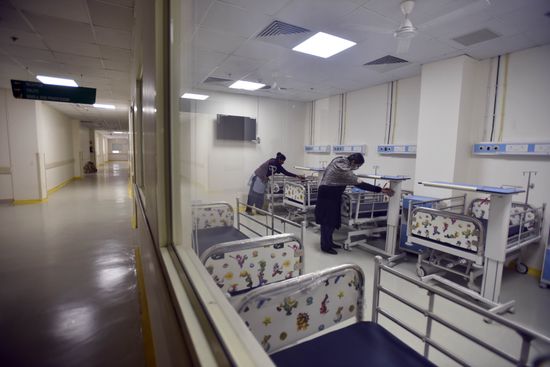 Inside View Newly Built 120 Bed Editorial Stock Photo - Stock Image ...