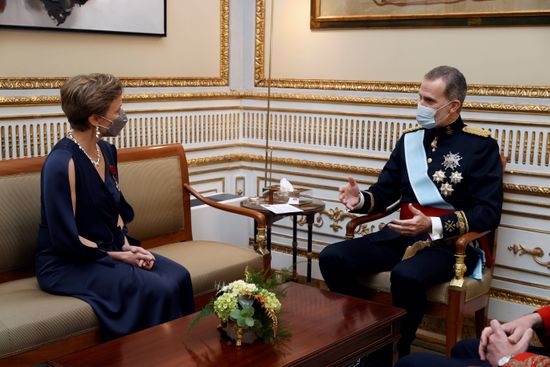 King Felipe Vi Receives Credentials New Editorial Stock Photo - Stock ...