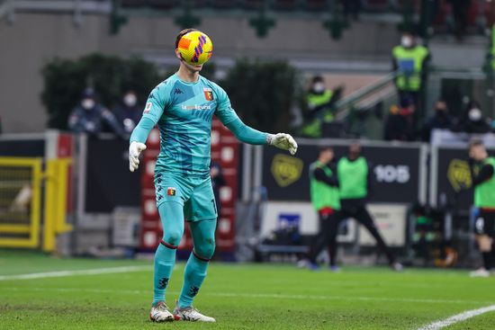 Adrian Semper Genoa Cfc Action Editorial Stock Photo - Stock Image ...