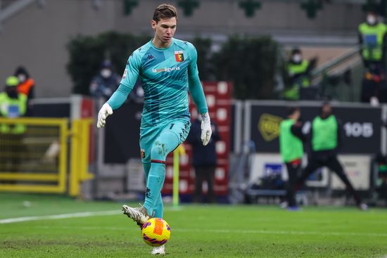 Adrian Semper Genoa Cfc Action Editorial Stock Photo - Stock Image ...
