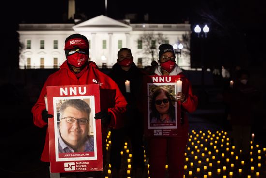 Nation Nurses United Nnu Members Hold Editorial Stock Photo - Stock ...