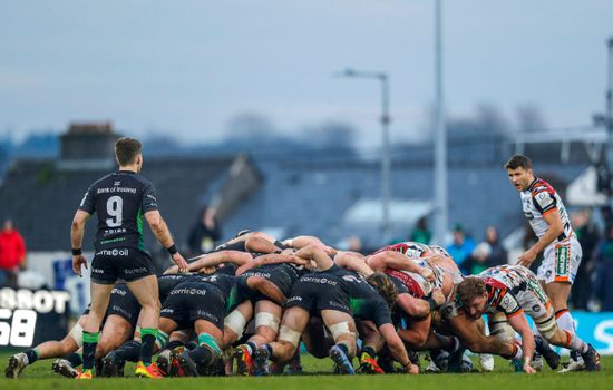 View Scrum During Heineken Champions Cup Editorial Stock Photo - Stock ...
