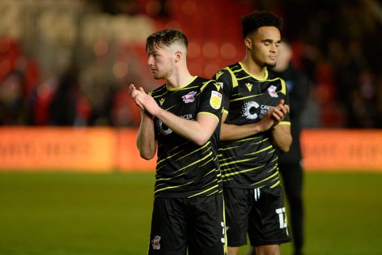 Scunthorpe United Mason Omalley 3 Applauds Editorial Stock Photo ...