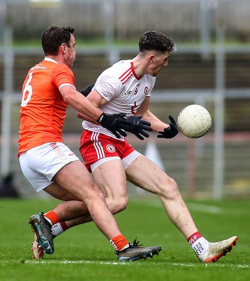 Tyrone Vs Armagh Tyrones Joe Oguz Editorial Stock Photo - Stock Image ...
