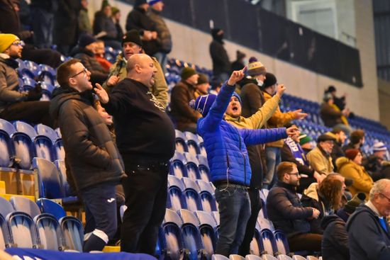 Barrow Fans Celebrating Teams Second Goal Editorial Stock Photo - Stock ...