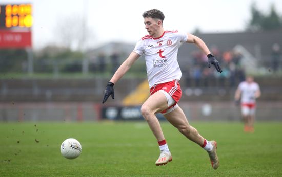 Tyrone Vs Armagh Tyrones Joe Oguz Editorial Stock Photo - Stock Image ...