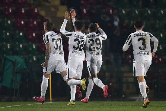 Ascoli Calcio After Goal Player Fabio Editorial Stock Photo - Stock ...