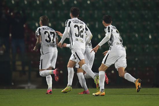 Ascoli Calcio After Goal Player Fabio Editorial Stock Photo - Stock ...