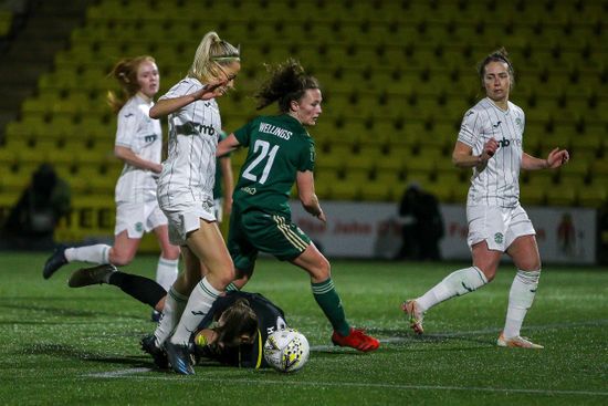 Emily Mutch 13 Hibernian Fc Fumbles Editorial Stock Photo - Stock Image ...